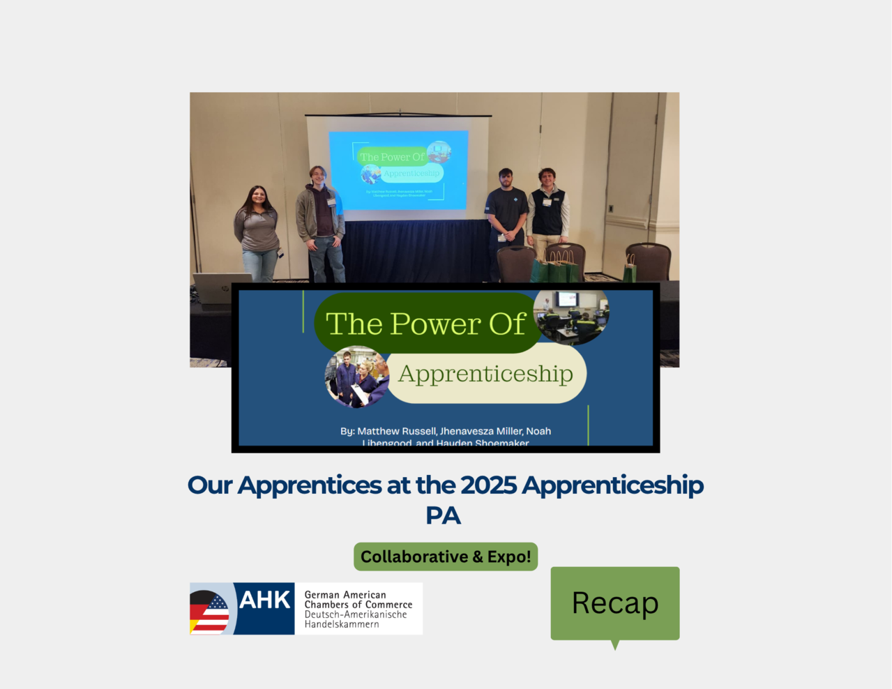 Our Apprentices at the 2025 Apprenticeship PA - Collaborative and Expo!